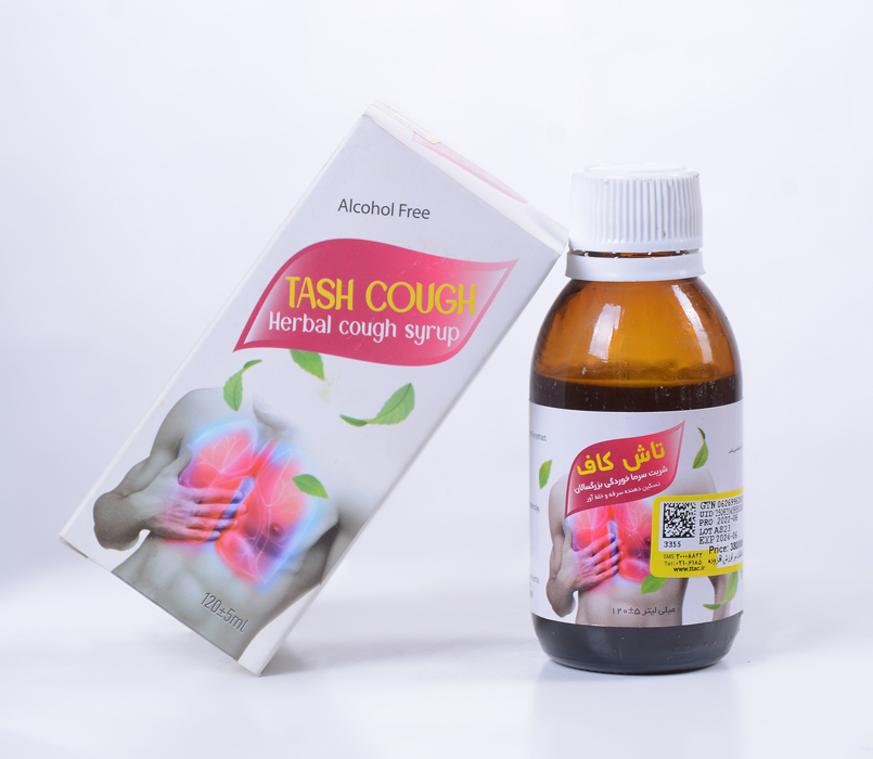 شربت سرماخوردگی تاش کاف - شرکت بنیان کسری سرشت سلامت